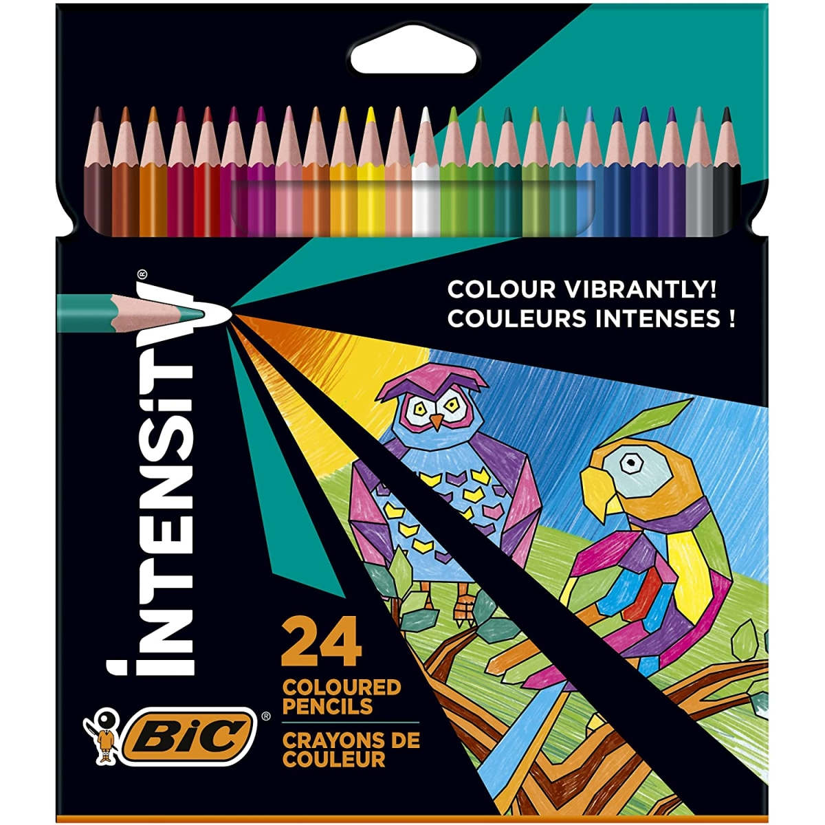 Lápices Color BIC Intensity 9641482 | BIC Material Escolar | PAPELSTORE